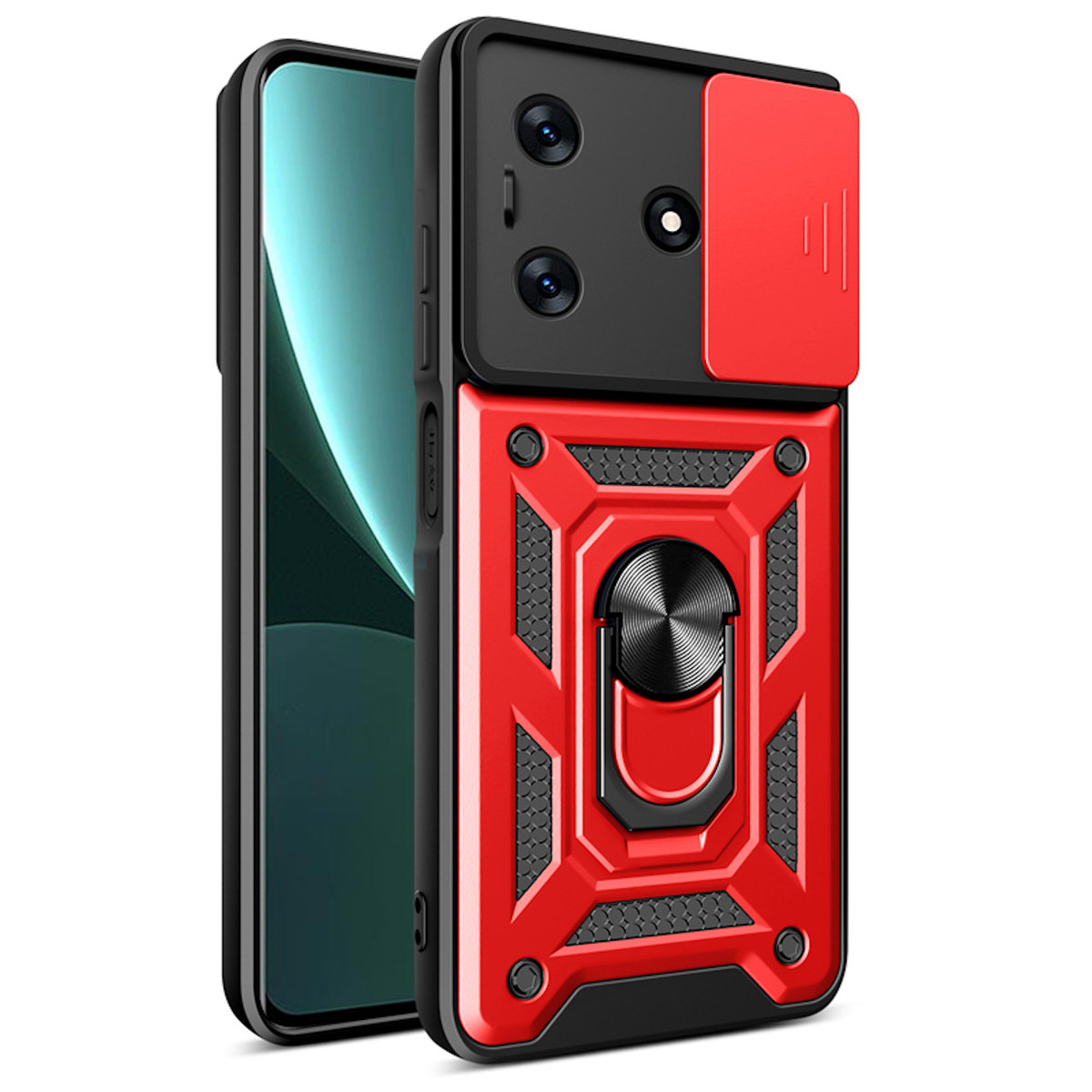 Etui Exoguard Camshield - Tecno Spark 10 Nfc - Red - EXOGUARD | Sklep ...