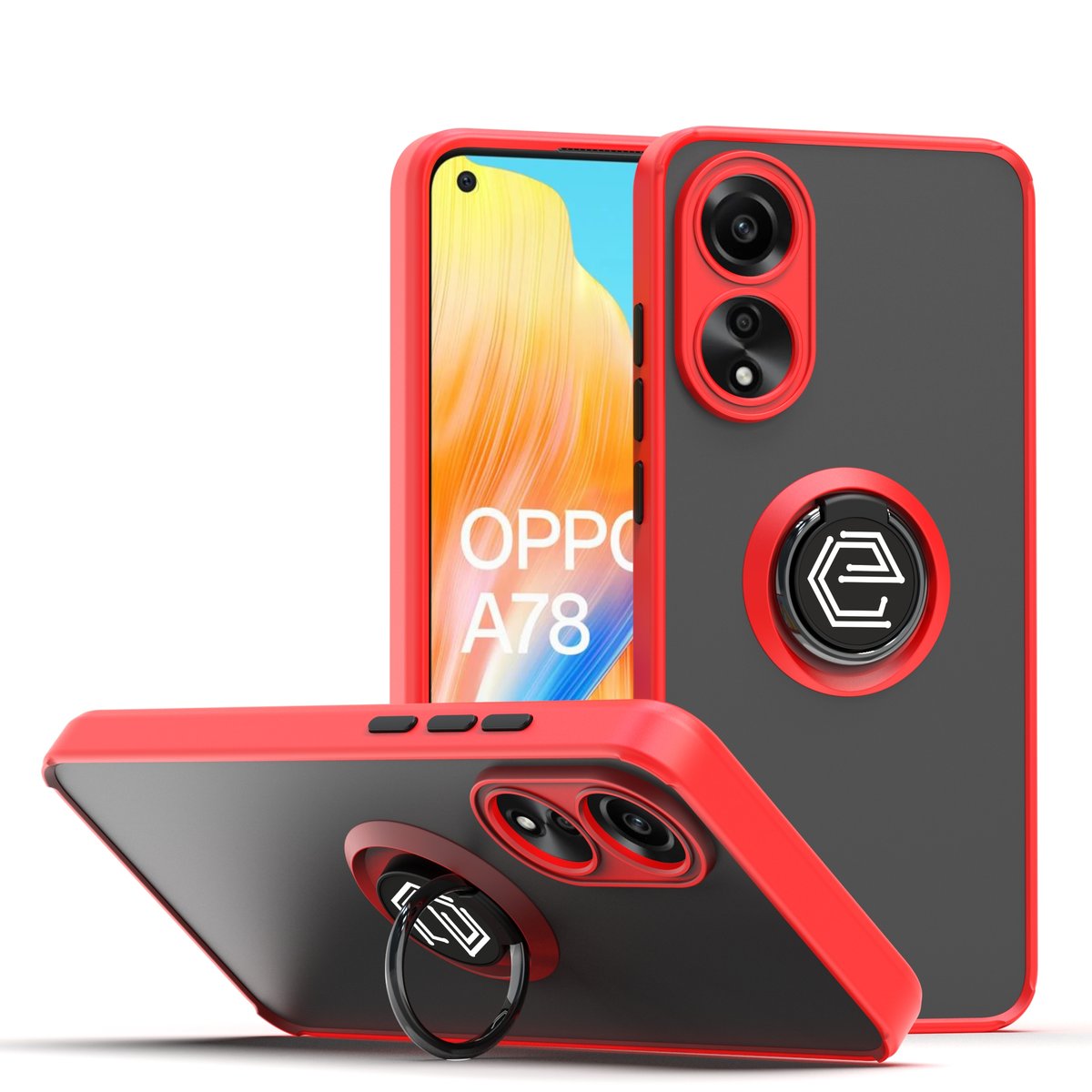 Etui Exoguard O-Ring - Oppo A78 (4G) - Pancerne Case Obudowa Futerał ...