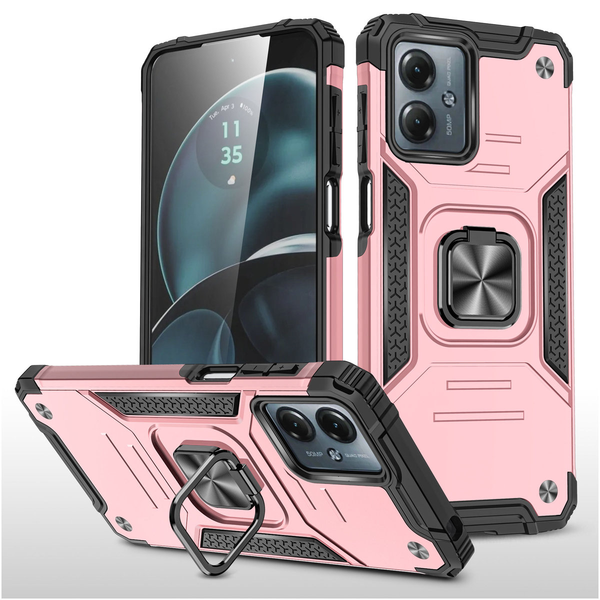 ETUI EXOGUARD QRING - MOTOROLA MOTO G54 5G / G54 5G POWER EDITION ...
