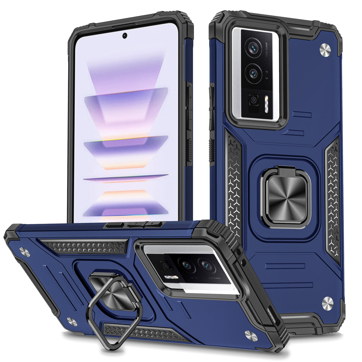 ETUI EXOGUARD QRING - XIAOMI POCO F5 PRO - PANCERNE CASE OBUDOWA ...