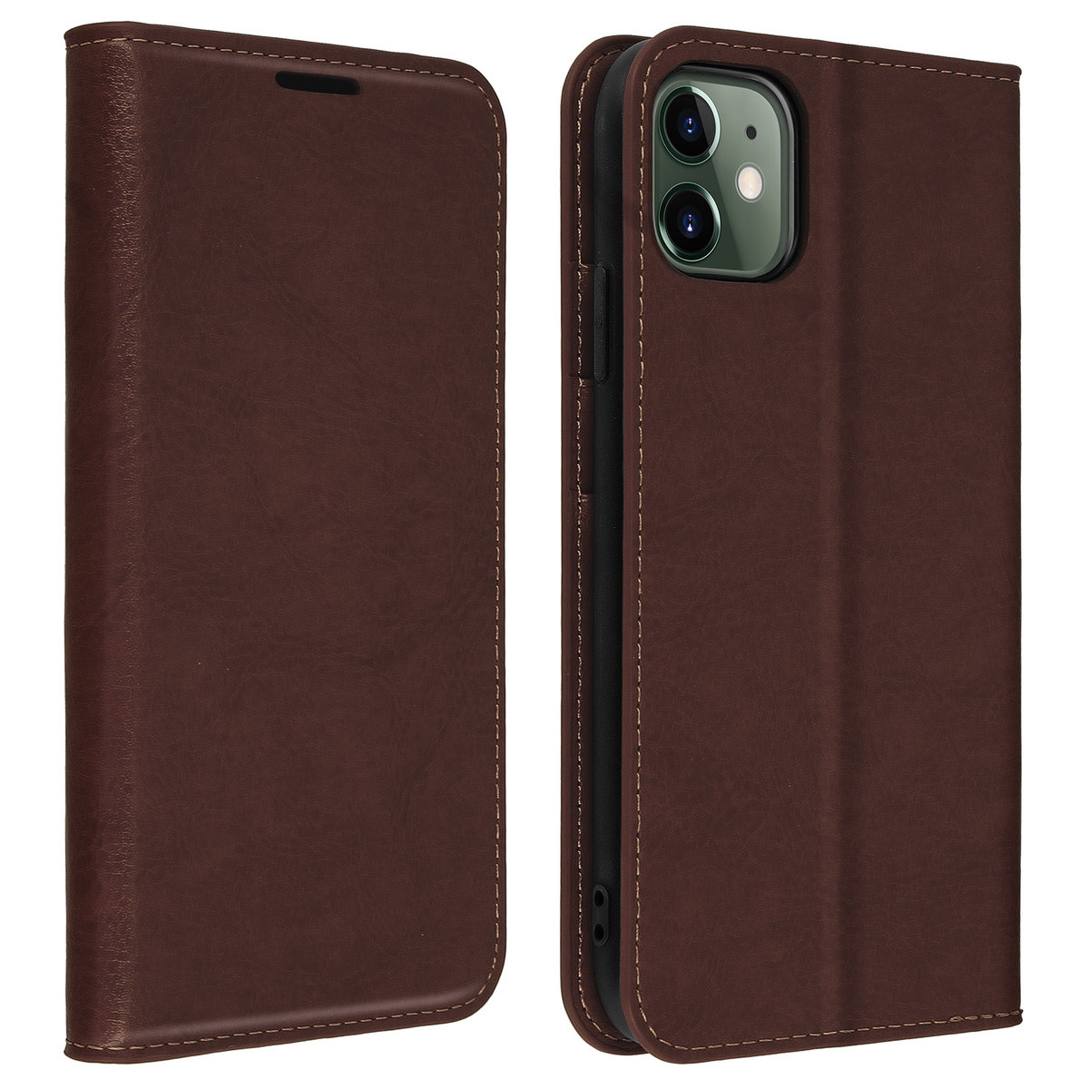 Etui Folio z prawdziwej skóry na iPhone 11 z miejscem na karty, stojak ... Etui Folio z prawdziwej skóry na iPhone 11 z miejscem na karty, stojak ...