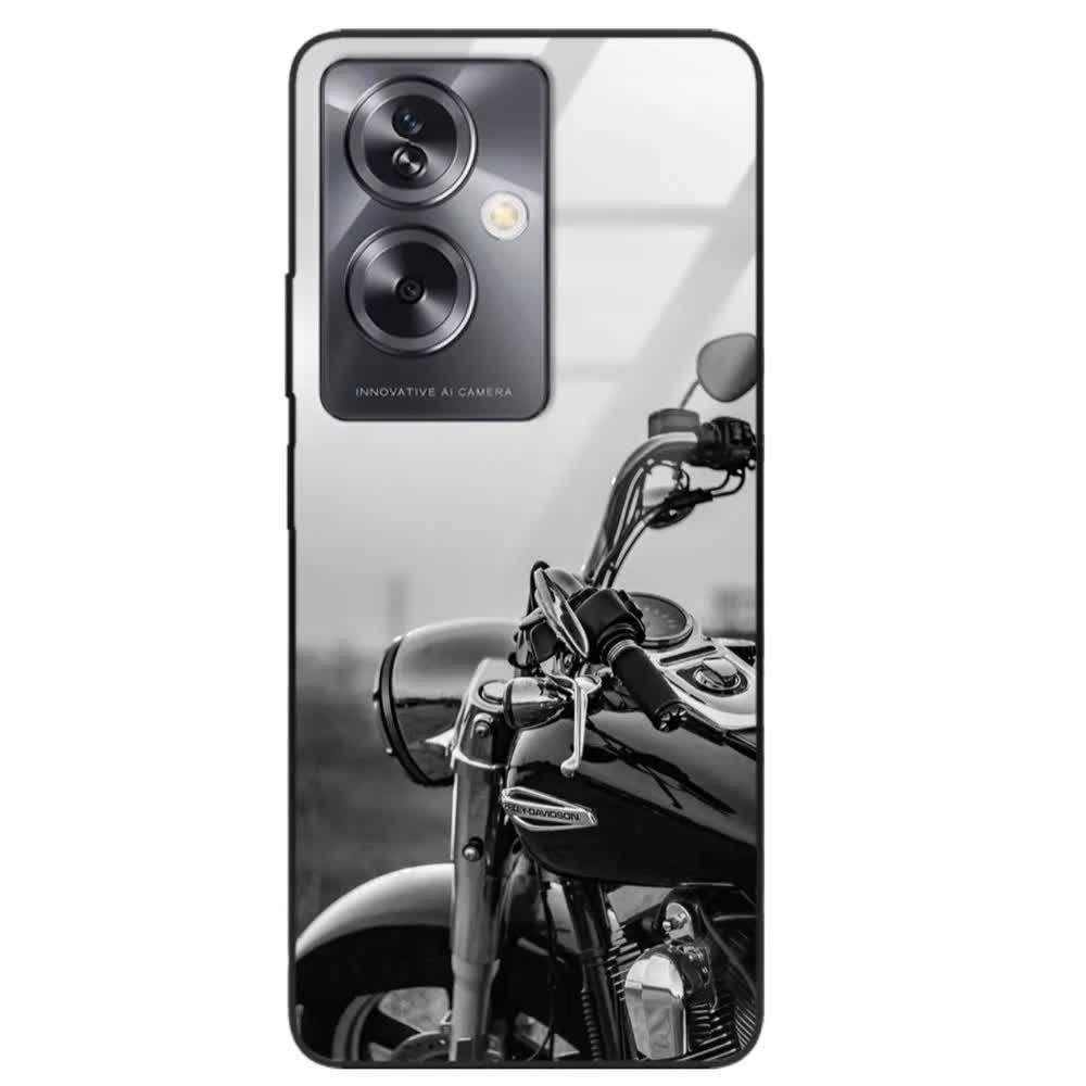 Etui Glass Black Do Oppo A79 5G Motocykle Pasja Motor Adrenalina Wiele ...