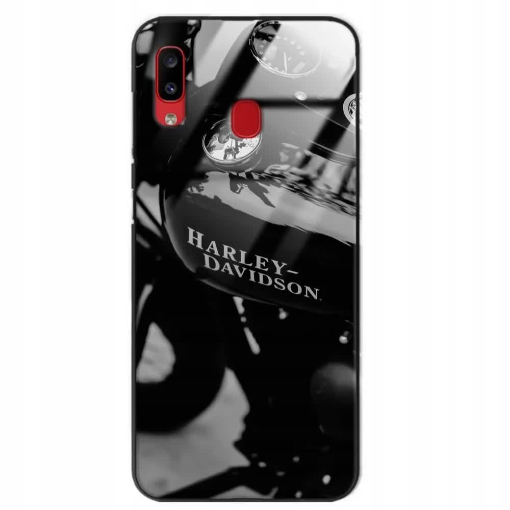 Etui Glass Black Do Samsung A20 Motocykle Pasja Motor Adrenalina Wiele ...