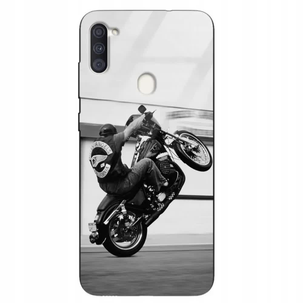 Etui Glass Black Do Samsung M11 Motocykle Pasja Motor Adrenalina Wiele ...