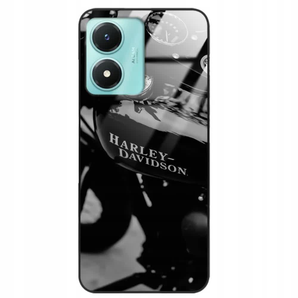 Etui Glass Black Do Vivo Y02S Motocykle Pasja Motor Adrenalina Wiele ...