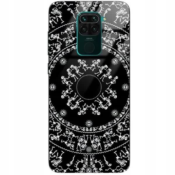 ETUI GLASS DO XIAOMI REDMI NOTE 9 CASE GOTH WZORY - Inna marka | Sklep ...
