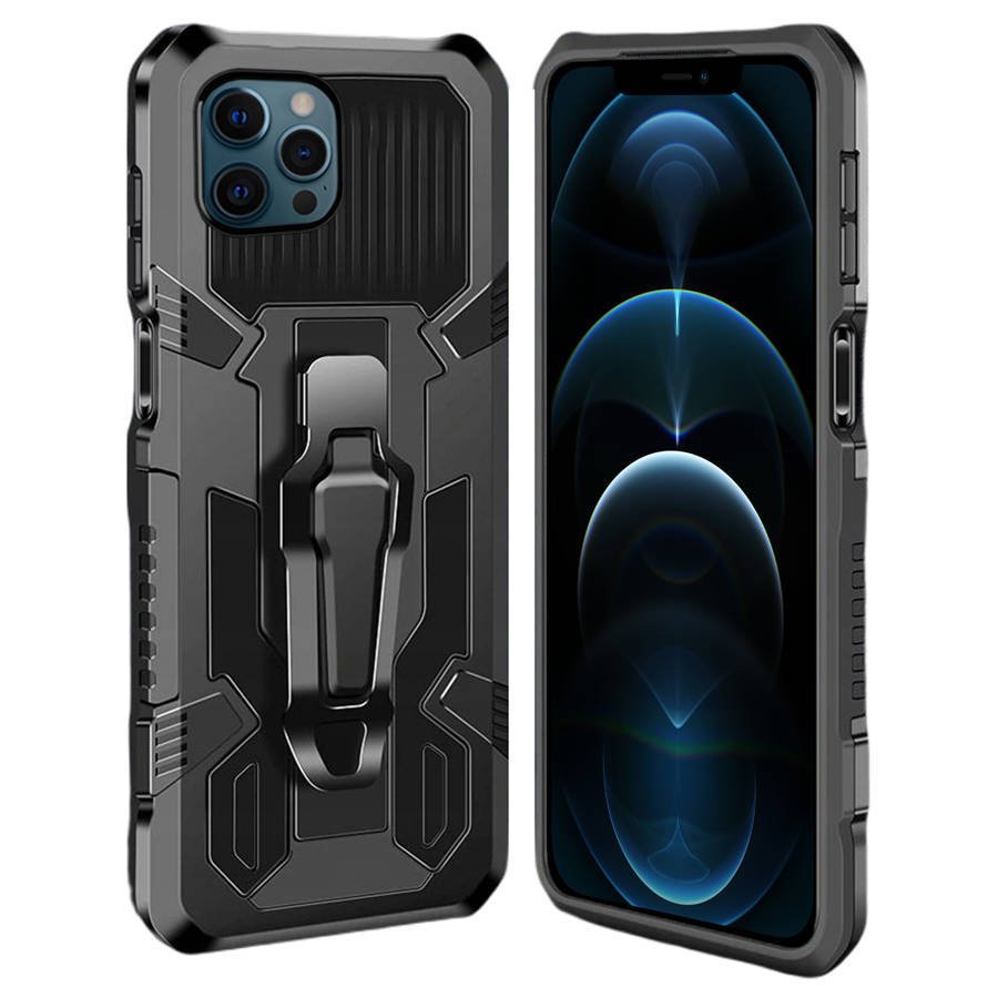 Etui IPHONE 12 PRO MAX Pancerne Nexeri Tank Case czarne - Nexeri ...