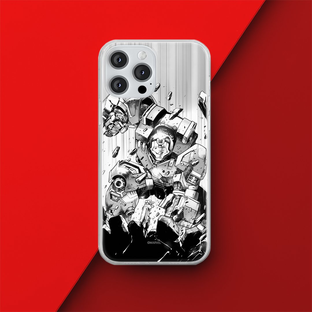 Etui Iron Man 018 Marvel Nadruk pełny Szary Producent: Samsung, Model ...