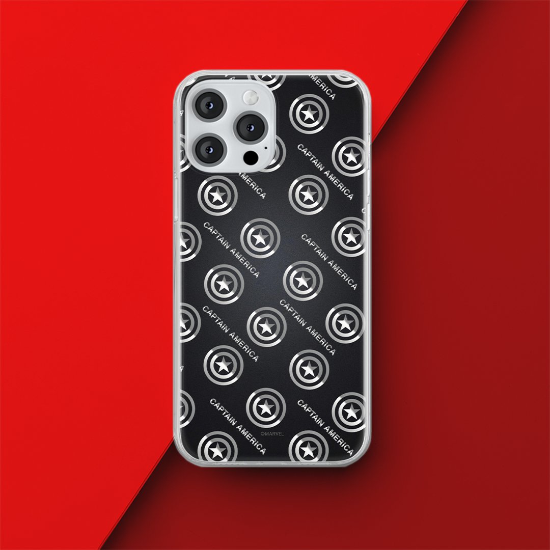 Etui Kapitan Ameryka 012 Marvel Nadruk pełny Czarny Producent: Samsung ...