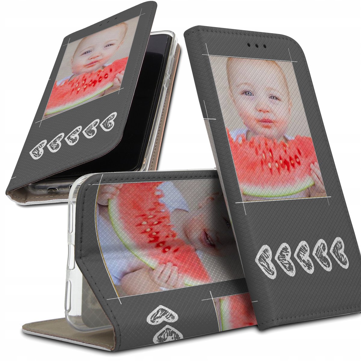 ETUI KSIĄŻKOWE do SAMSUNG A21 Foto Kolaż KREATOR - Funnycase | Sklep ...