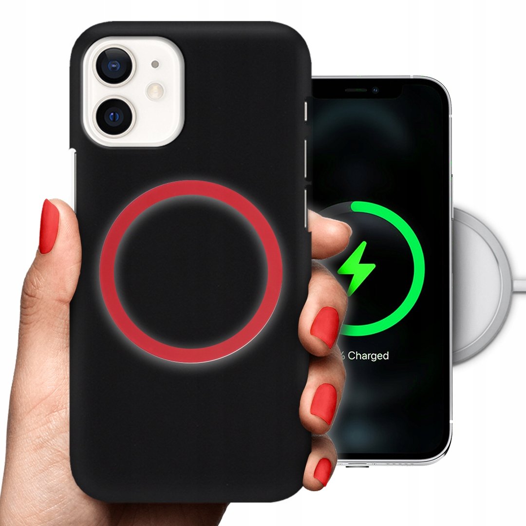 ETUI MATOWE MAGSAFE CASE do IPHONE 12 MINI RING - Funnycase | Sklep ...