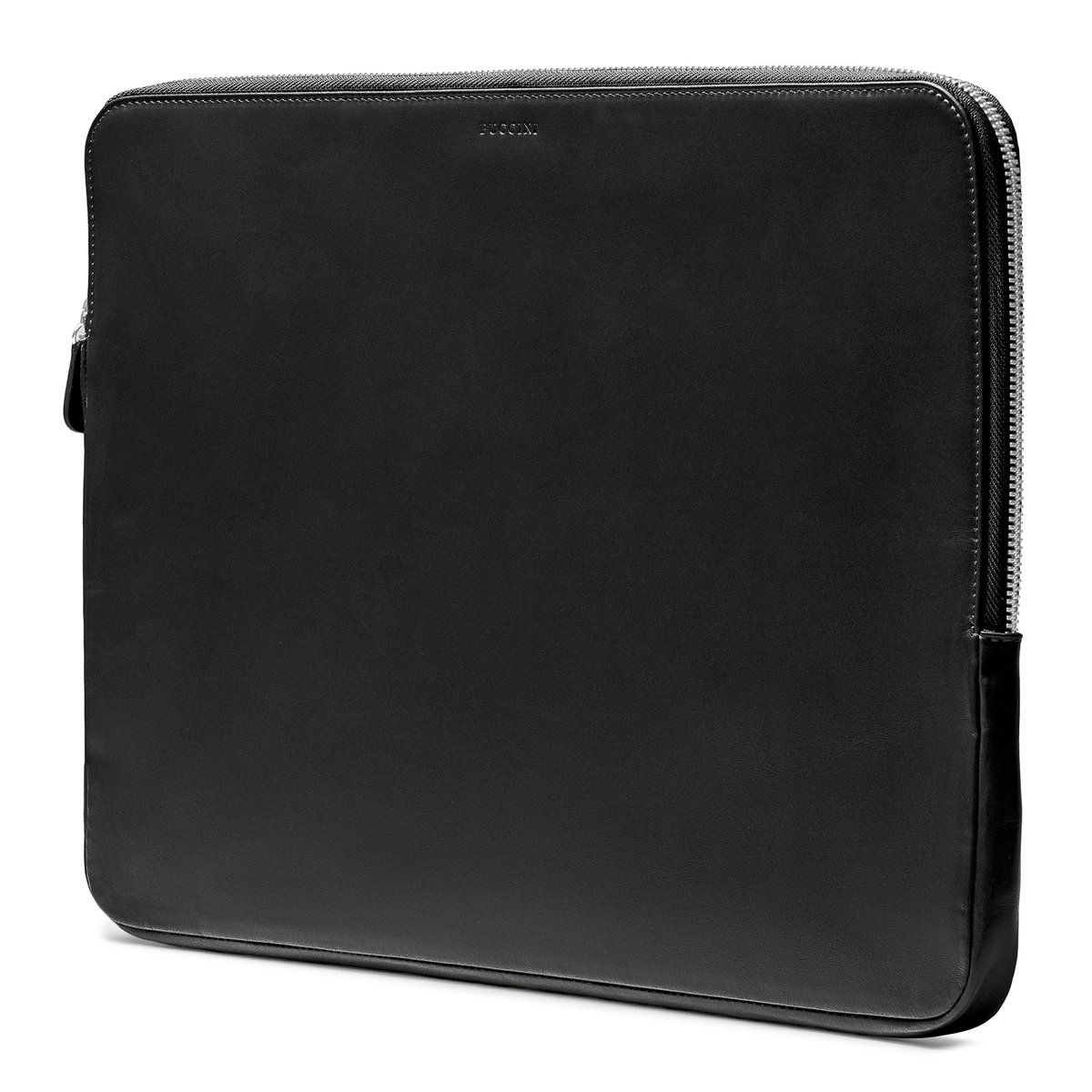Etui na laptopa 15 cali skórzane czarne - PUCCINI | Sklep EMPIK.COM
