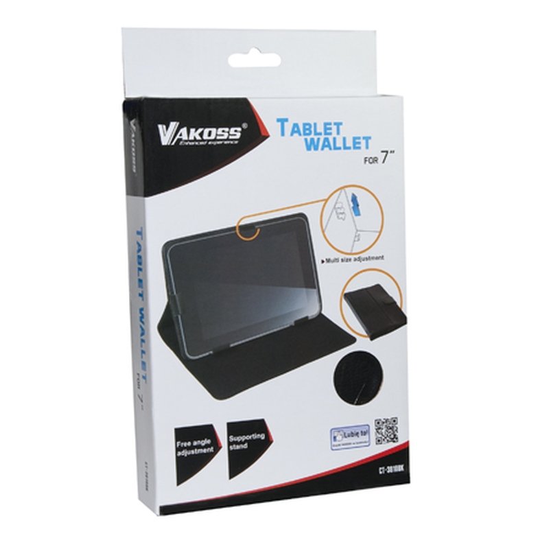 Etui na tablet VAKOSS CT-3810BK, 7" - Vakoss | Sklep EMPIK.COM