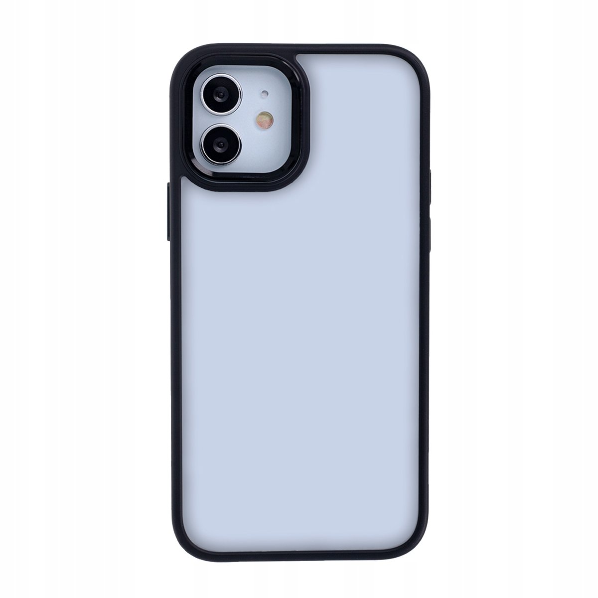 Etui na telefon do iPhone 12 / 12 Pro case futerał mocny matowy czarny ...