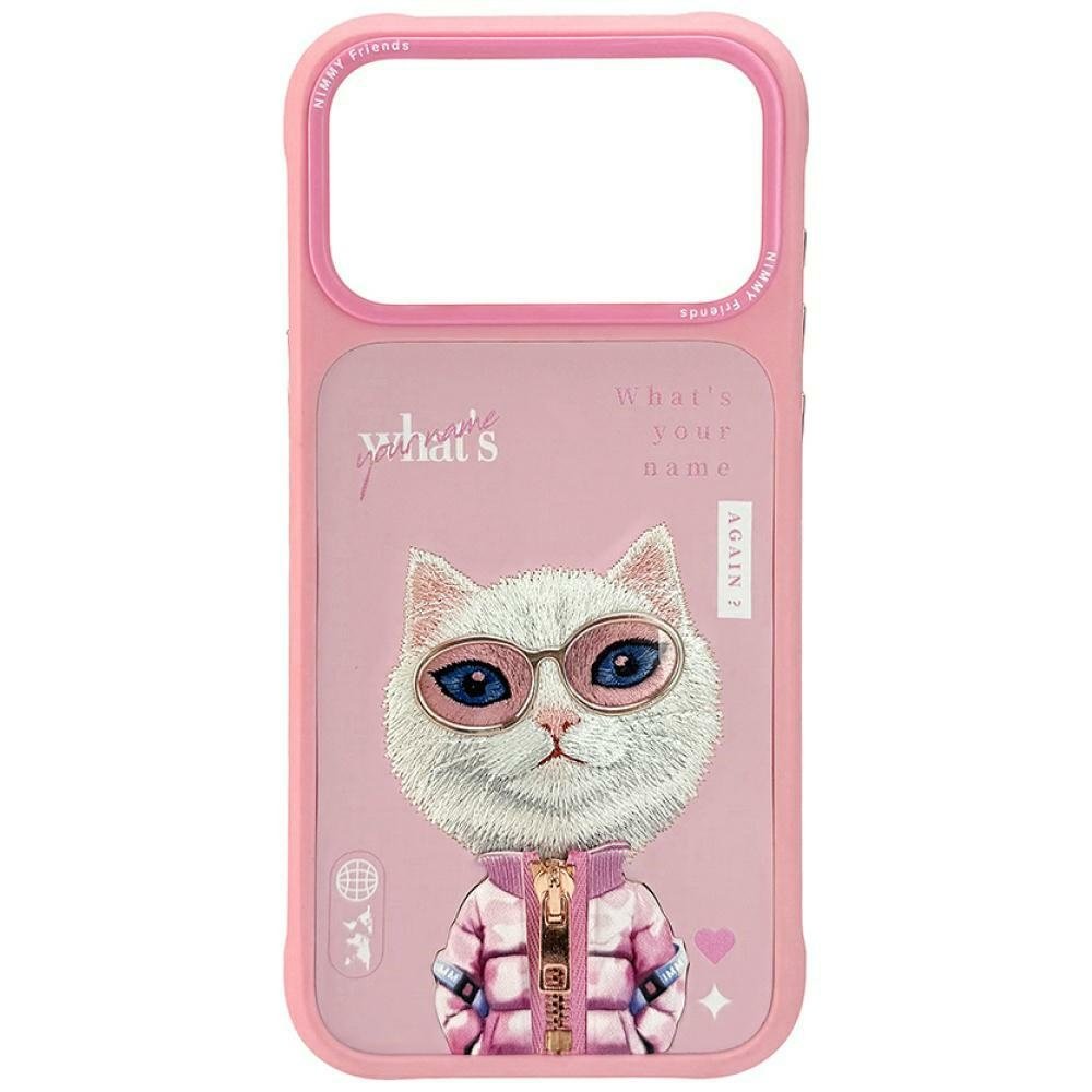 Etui Nimmy Cool&Cute 2.0 Cat do iPhone 17 Pro Max różowy - NIMMY ...