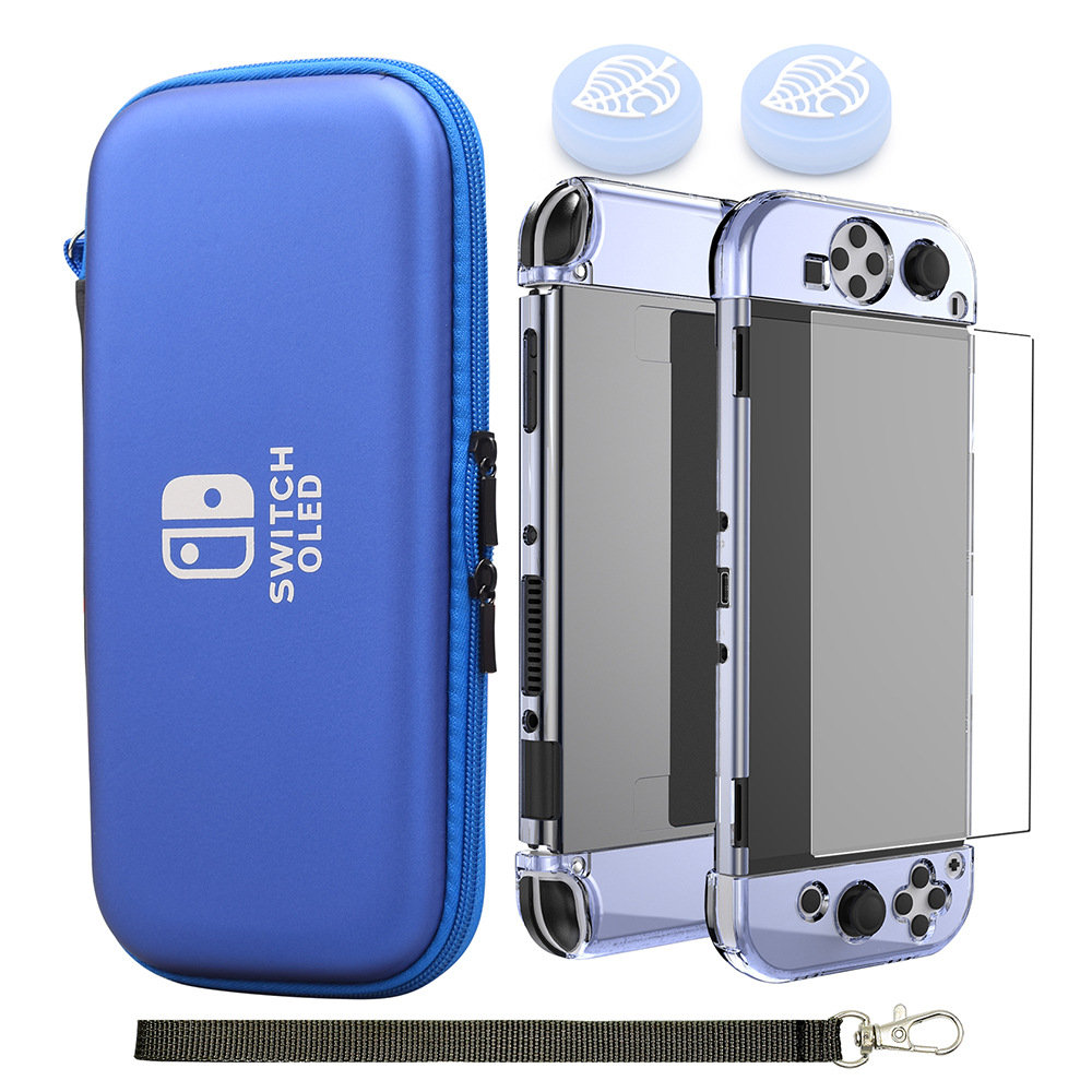 etui ochronne nintendo switch oled - niebieskie - HORI | Gry i programy ...