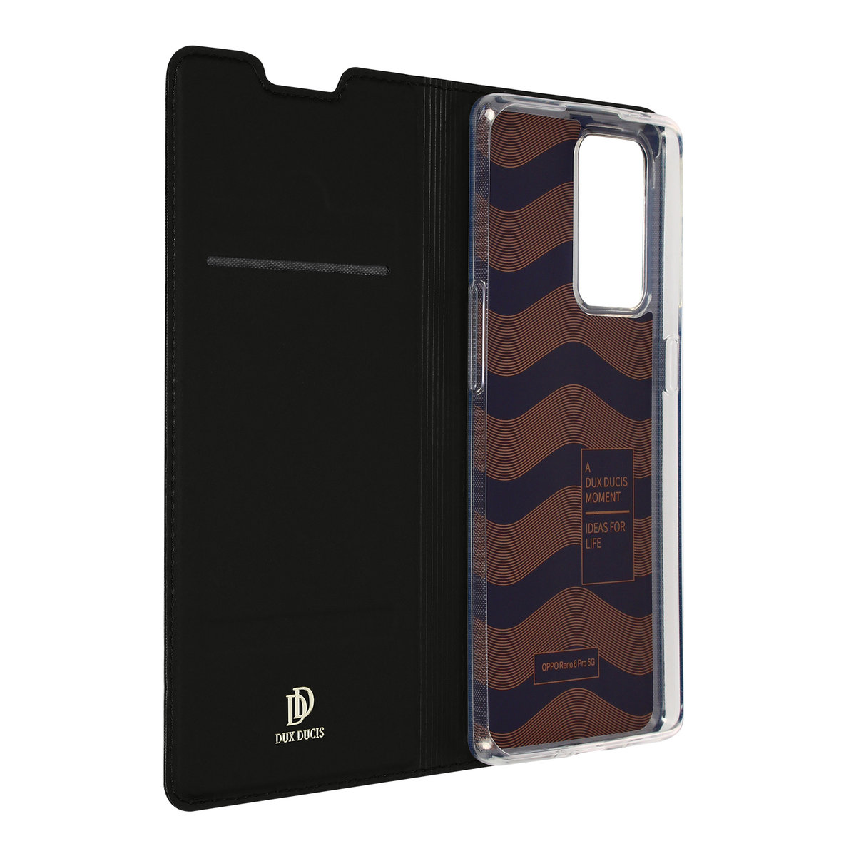 Etui Oppo Reno 6 Pro Card Case z funkcją podstawki Satynowe wykończenie ...
