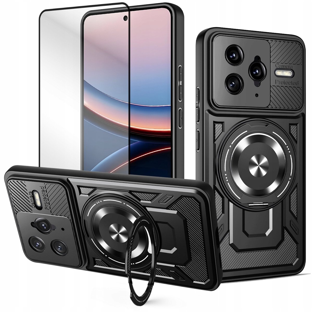 Etui Pancerne Case Obudowa do Magsafe + Szybka do Xiaomi Poco F7 Ultra - EXOGUARD | Sklep EMPIK.COM