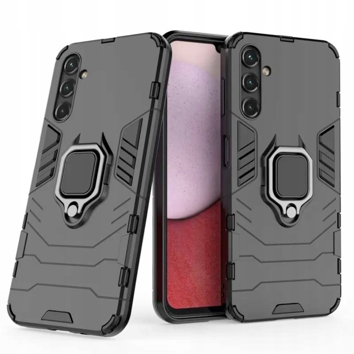 Etui Pancerne Do Samsung Galaxy A14 5G Czarne Obudowa Armor Holder Ring - Hello Case | Sklep ...