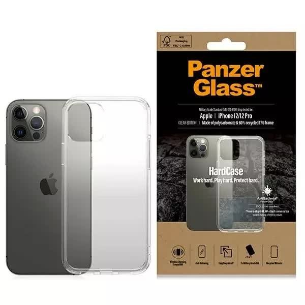 Etui PanzerGlass ClearCase do iPhone 12/12 Pro Antibacterial Military grade clear 0378 ...