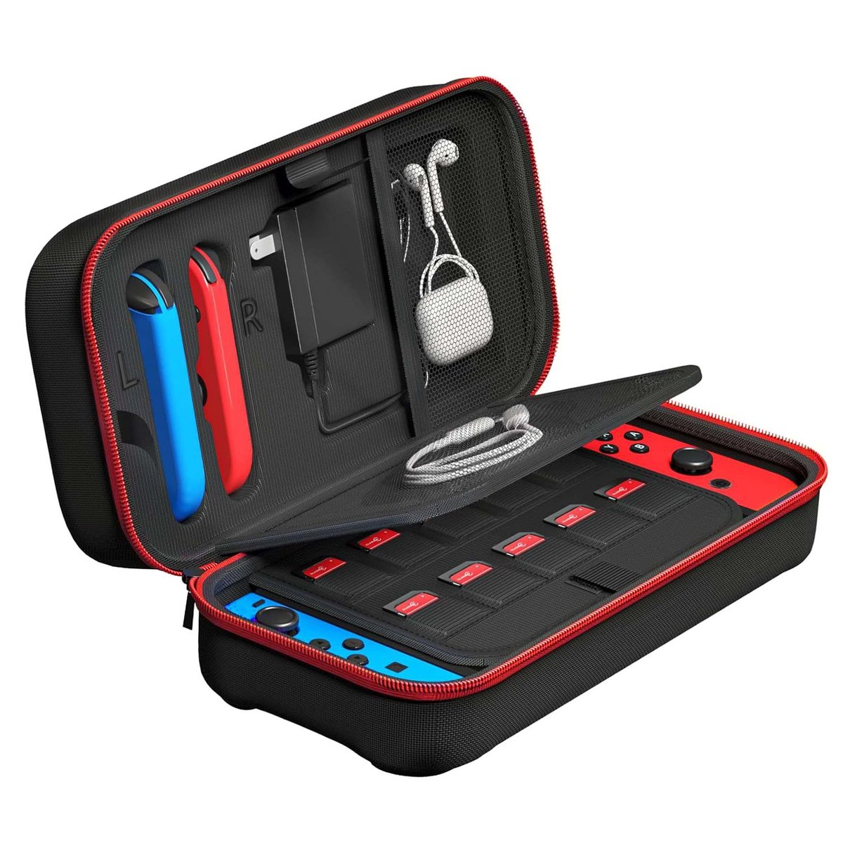 ETUI POKROWIEC NA NINTENDO SWITCH OLED V1 V2 FUTERAŁ CASE TORBA OIVO ...