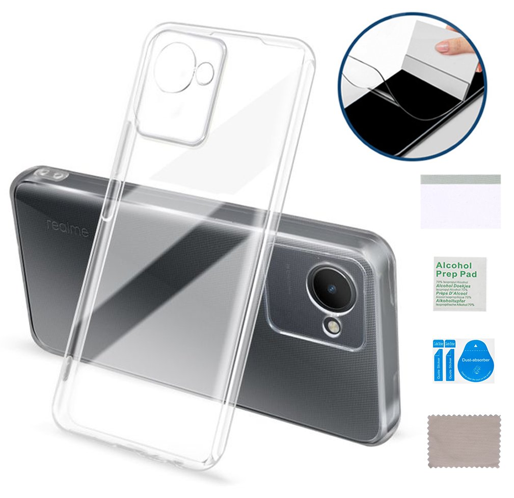 Etui Przezroczyste 2Mm Do Realme C30 / C30S / 50I Prime + Folia ...