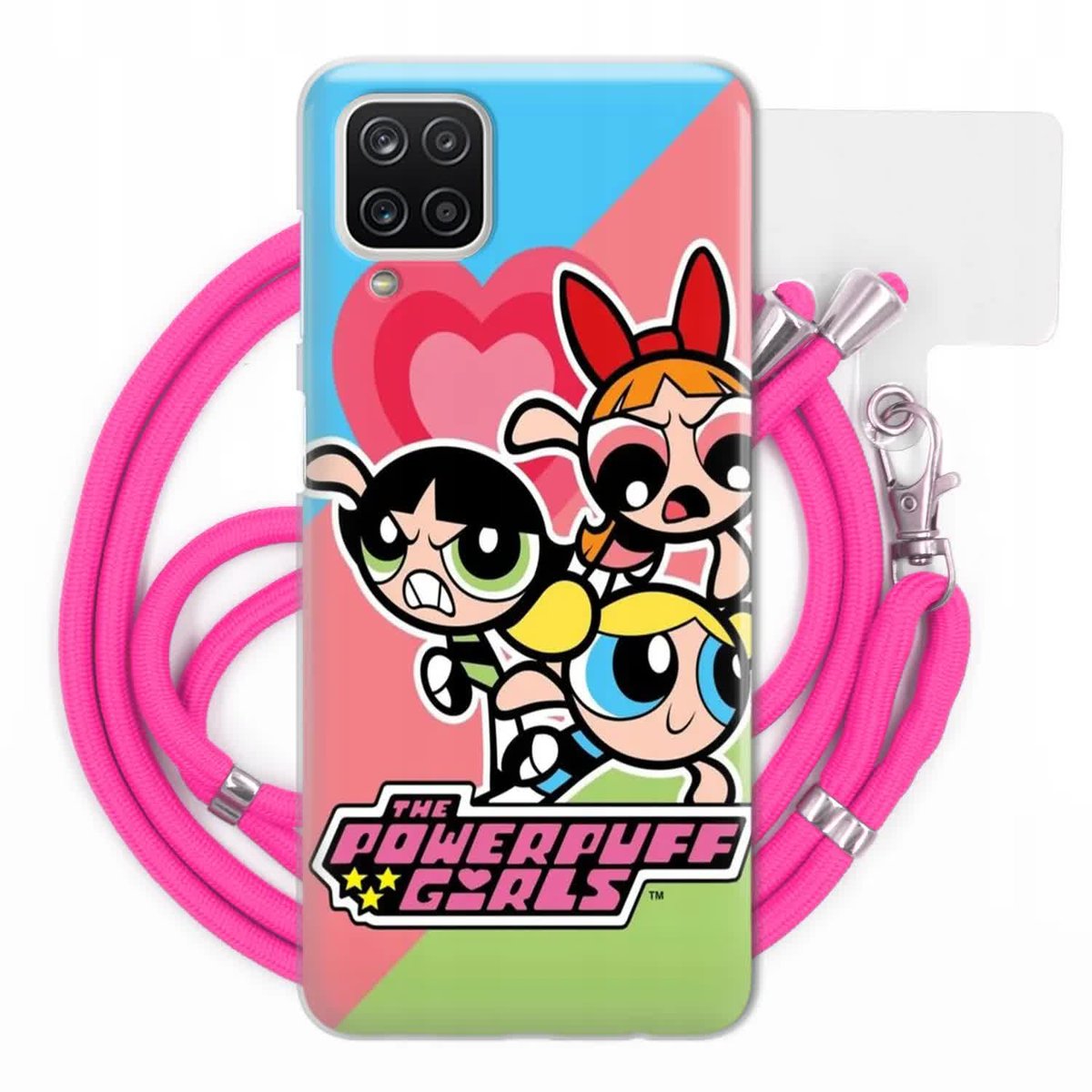 ETUI QUICK do SAMSUNG A12 Malinowa Smycz The Powerpuff Girls Wiele ...