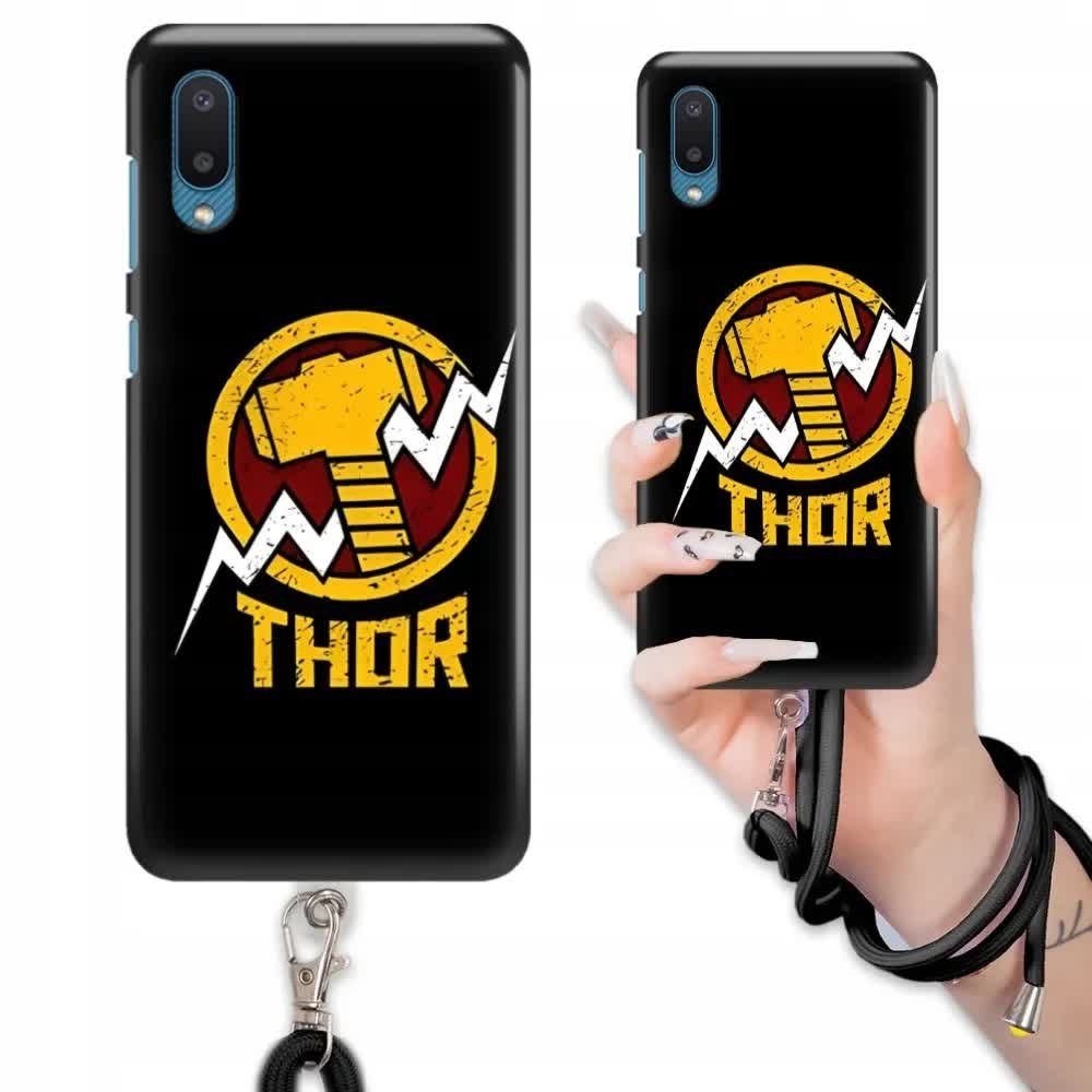 ETUI QUICK do SAMSUNG M02 CZARNY SZNUREK SMYCZ Bajkowe dla Dzieci Wzory ...
