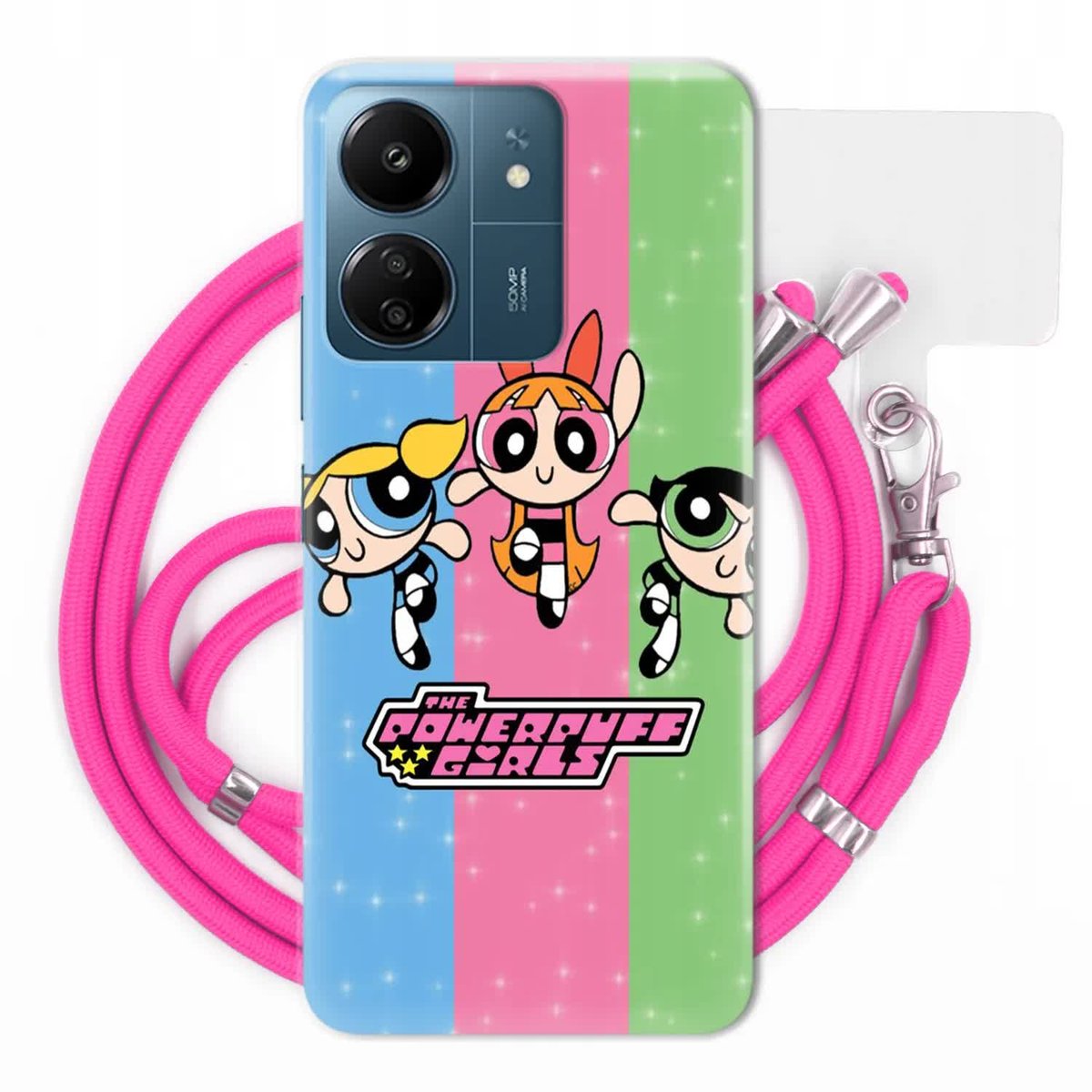 ETUI QUICK do XIAOMI 13C 4G Malinowa Smycz The Powerpuff Girls Wiele ...