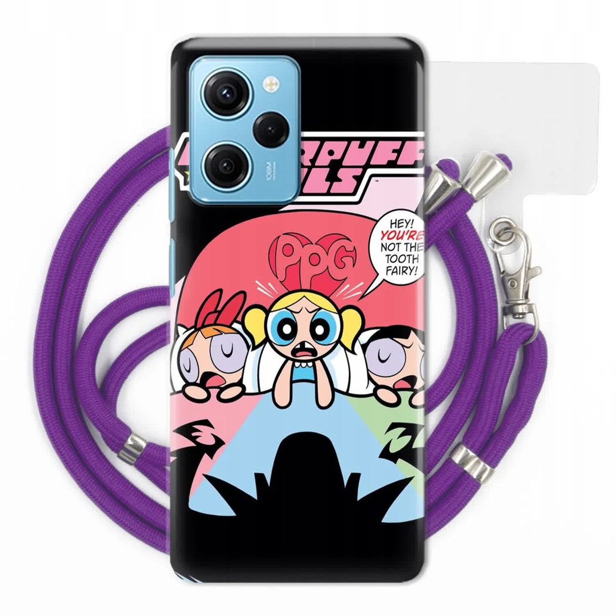 ETUI QUICK do XIAOMI POCO X5 PRO Śliwkowy Sznurek The Powerpuff Girls ...