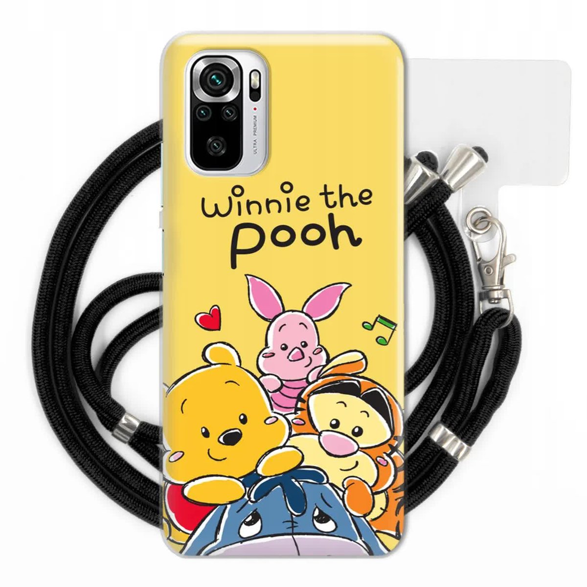 ETUI QUICK do XIAOMI REDMI NOTE 10S Czarna Smycz Kubuś i Przyjaciele ...