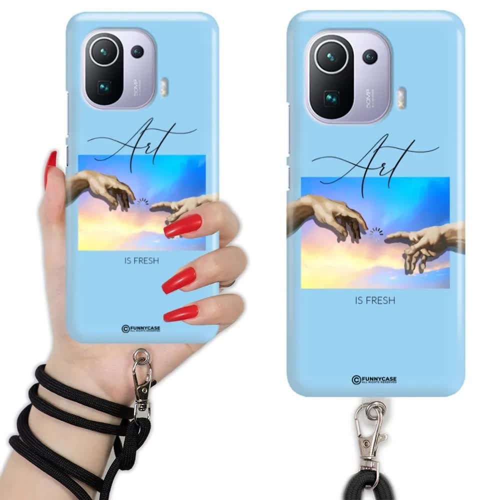 ETUI QUICK Smycz Czarna do XIAOMI Mi 11 PRO Sztuka Nowoczesna Mix Wzory ...