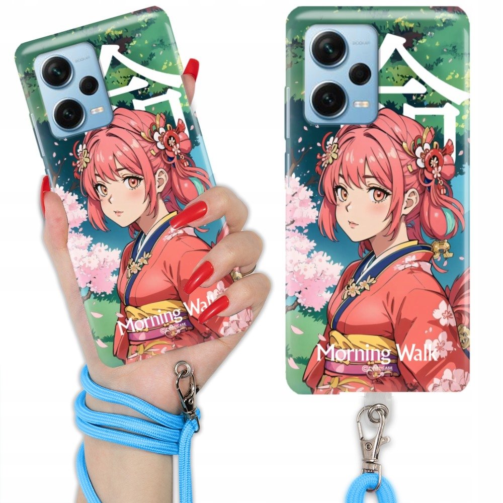 Etui QUICK Smycz do XIAOMI REDMI NOTE 12 PRO PLUS ANIME Sakura Dreams ...