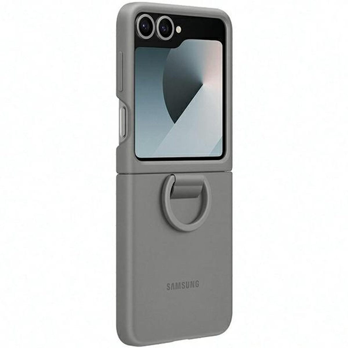 Etui Samsung EF-PF741TJEGWW Z Flip6 F741 szary/gray Silicone Case with ...
