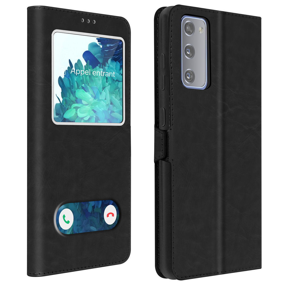 Etui Samsung Galaxy S20 FE z podwójnym okienkiem Podstawka wideo w ...