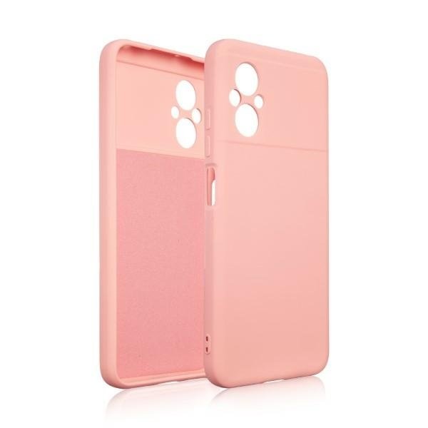 Etui SILICONE CASE do Xiaomi Poco M5 różowo-złoty/rose gold - Beline ...