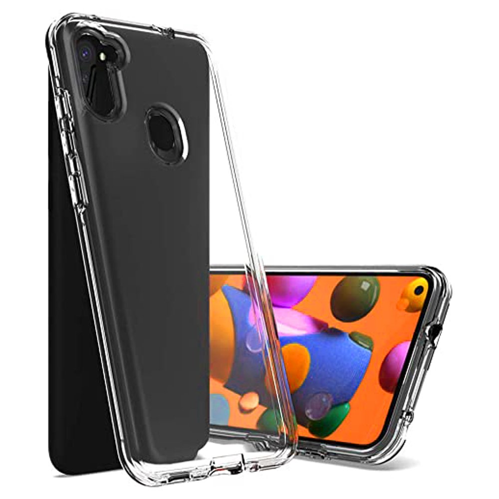 Etui silikonowe 2mm do SAMSUNG GALAXY A11 case ochrona obudowa pokrowiec - MARTECH | Sklep EMPIK.COM