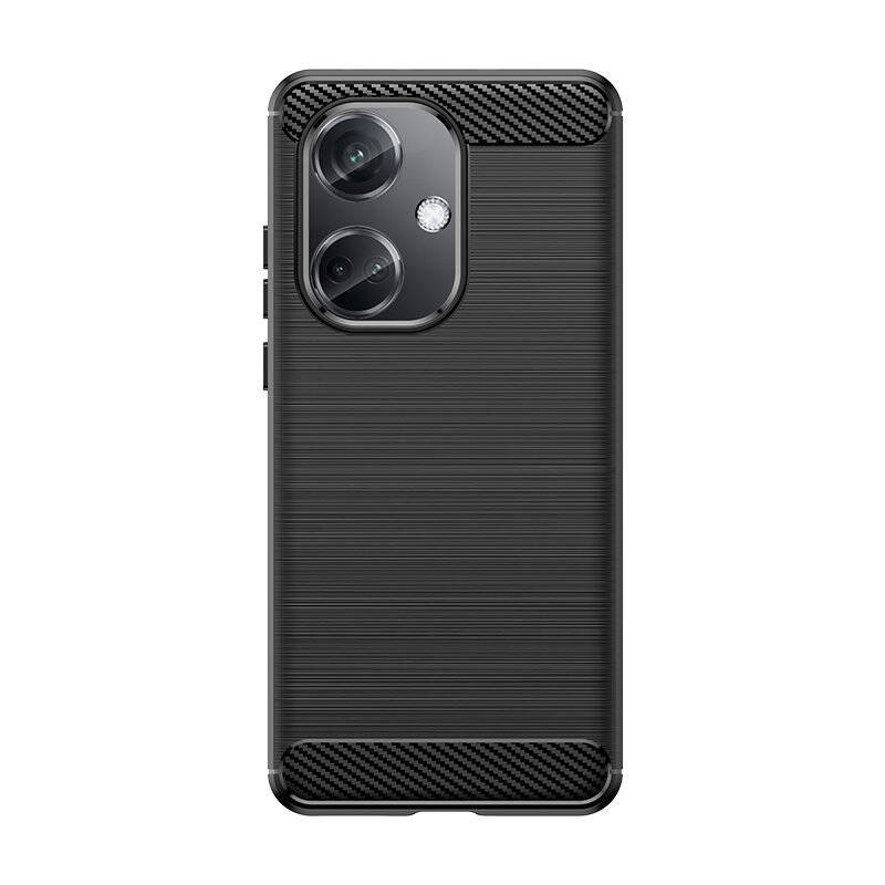 Etui silikonowe Carbon Case do OnePlus Nord CE3 5G/Oppo K11 5G - czarne - Hurtel | Sklep EMPIK.COM