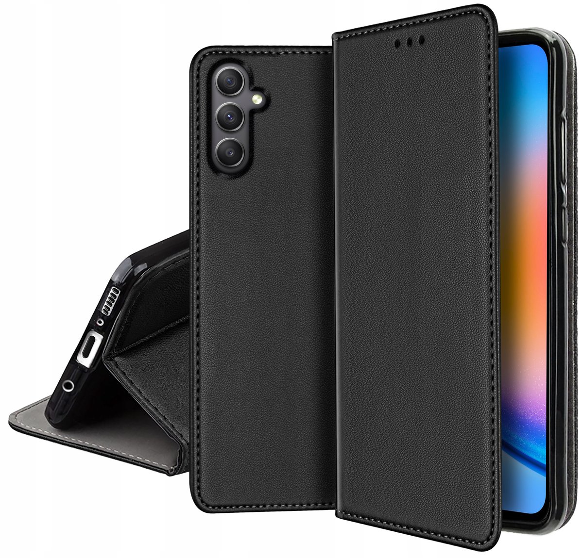 Etui Skórzane Do Samsung Galaxy A54 5G Magnetyczne Book Case Tokra ...