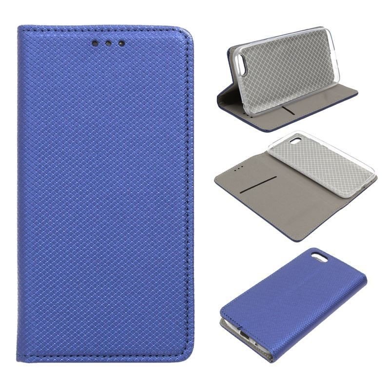 Etui Smart Magnet do Huawei Y5 2018 DRA-L21 granatowe Case Pokrowiec ...