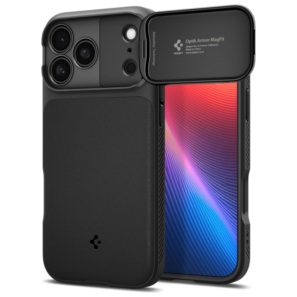 Etui Spigen Optik Armor Mag MagSafe do iPhone 17 Pro Max czarny ...