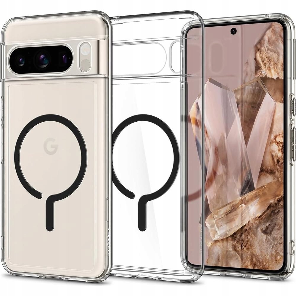 Etui Spigen Ultra Hybrid OneTap Metal Ring do Pixel 8 Pro ...