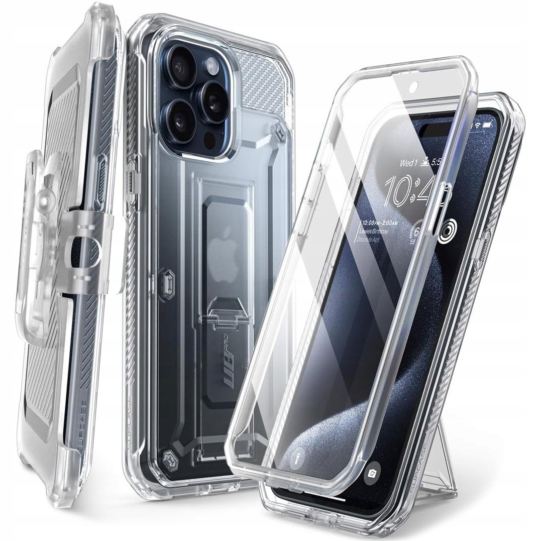 Etui Supcase UB Pro SP do iPhone 15 Pro, przezroczyste - Supcase ...