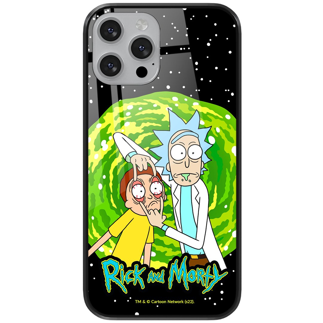 Etui szklane do Apple IPHONE 13 Rick and Morty: Rick i Morty 007 ...