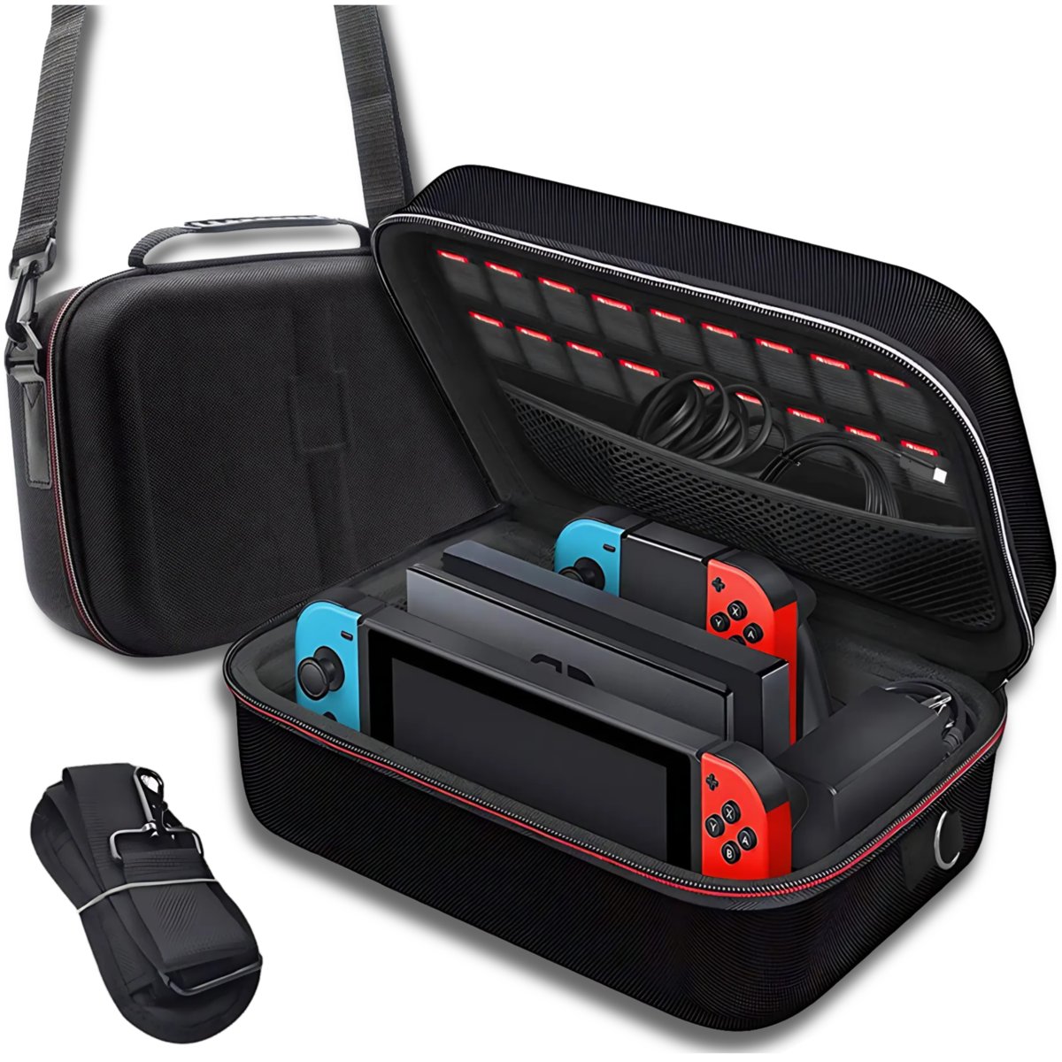 Etui Torba na Konsolę Gry Nintendo Switch OLED Online Kontroler Pad Joy-Con - Etuso | Gry i ...