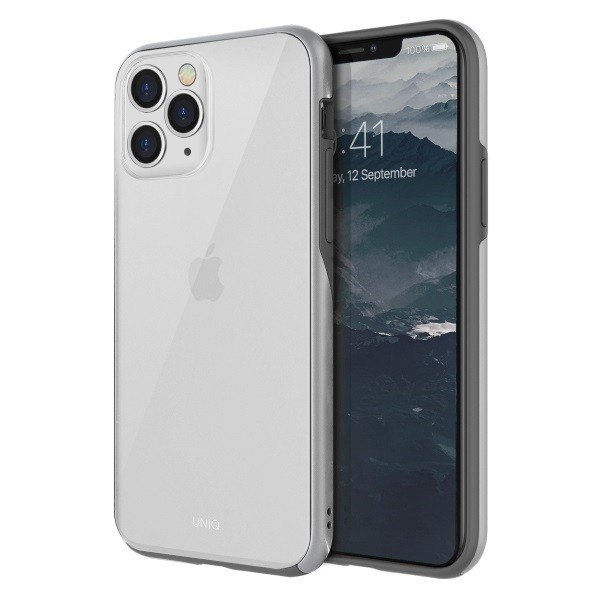 Etui, Vesto Hue iPhone 11 Pro srebrny - UNIQ | Sklep EMPIK.COM