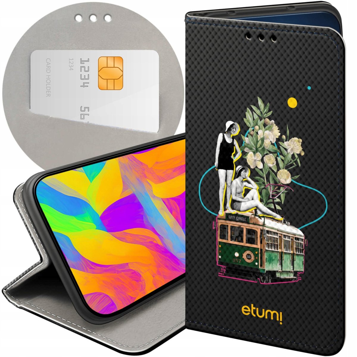 ETUI Z KLAPKĄ DO GOOGLE PIXEL 7 WZORY MIX PRZESZŁOŚĆ ORYGINALNE FUTERAŁ - Google | Sklep EMPIK.COM