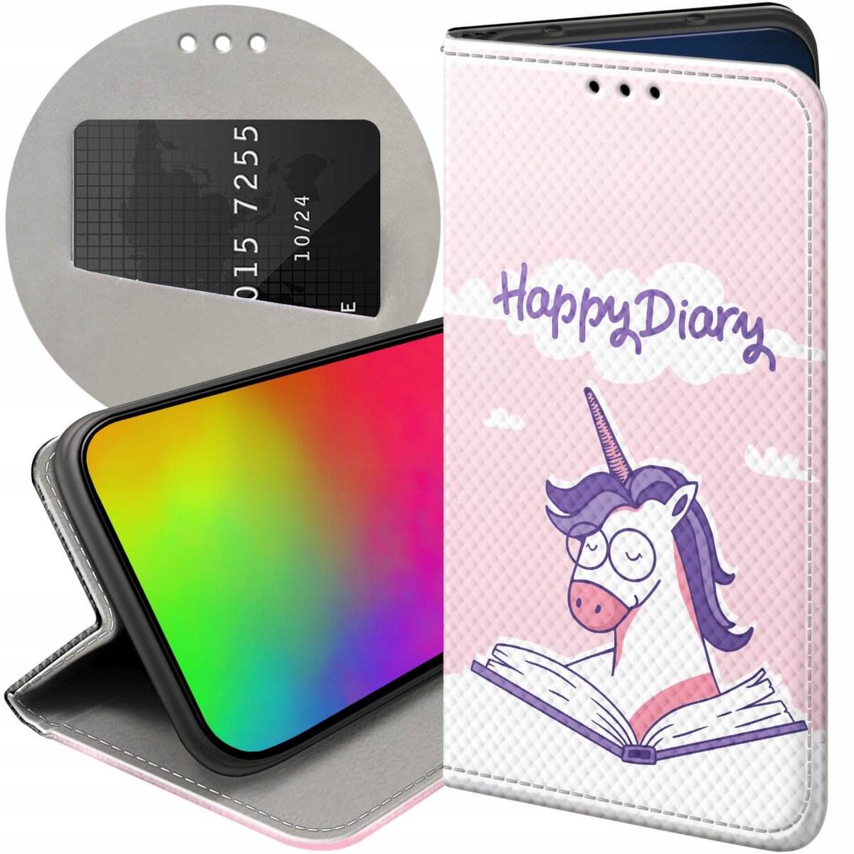 Etui Z Klapką Do Iphone 7 / 8 / Se 2020 Wzory Jednorożec Bajki ...