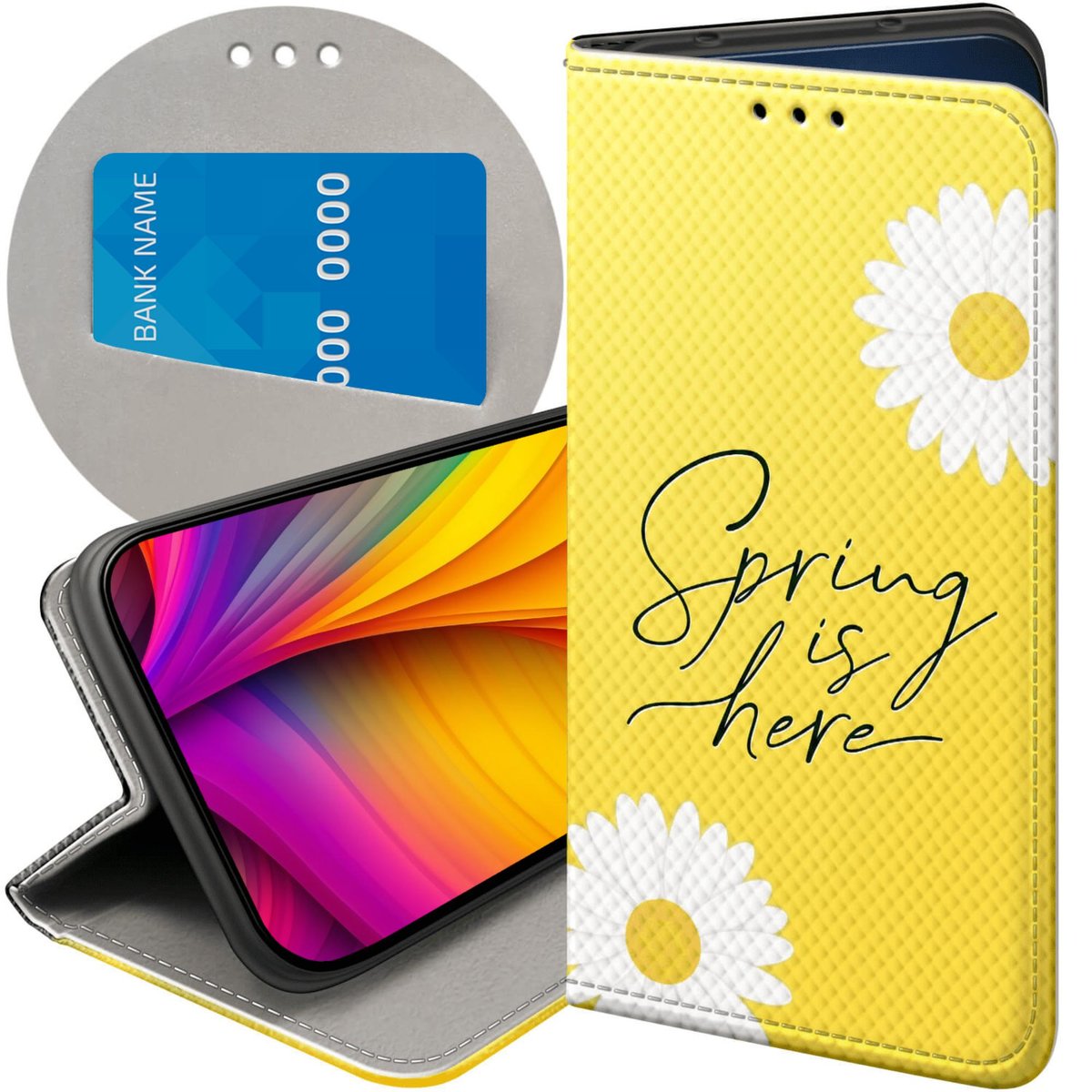 ETUI Z KLAPKĄ DO IPHONE 7 PLUS / 8 PLUS WZORY WIOSNA WIOSENNE SPRING CASE - Apple | Sklep EMPIK.COM