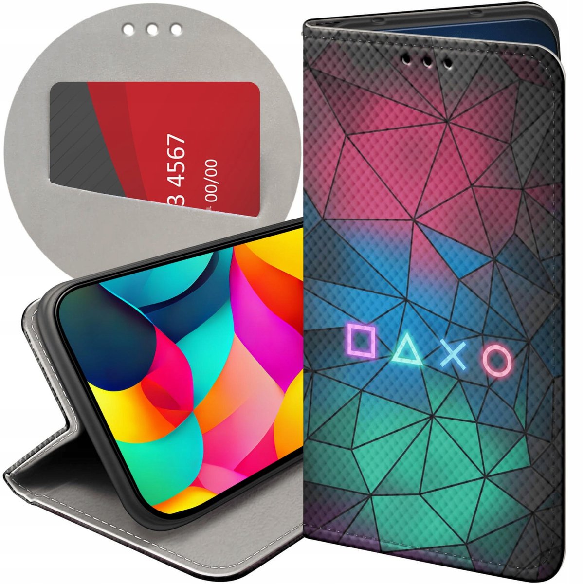 Etui Z Klapką Do Realme 9 Pro / 9 5G Wzory Dla Gracza Gracz Gamer Game ...